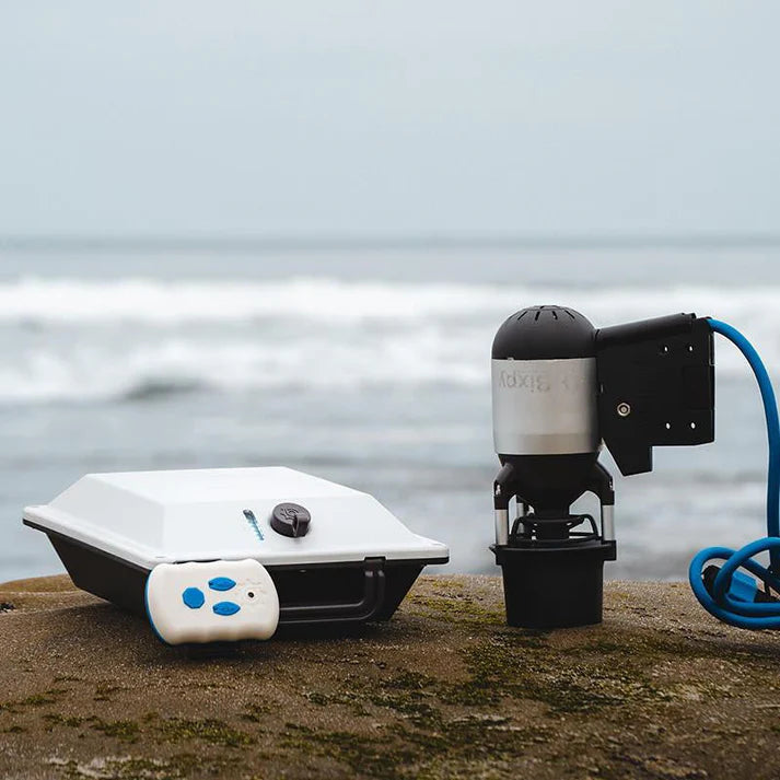 Electric Outboard Bixpy K-1 with SUN80 Solar Panel | M-Oceans