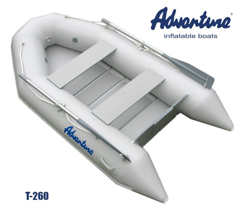 Foldable Inflatable Boat Adventure Travel T-260 | M-Oceans