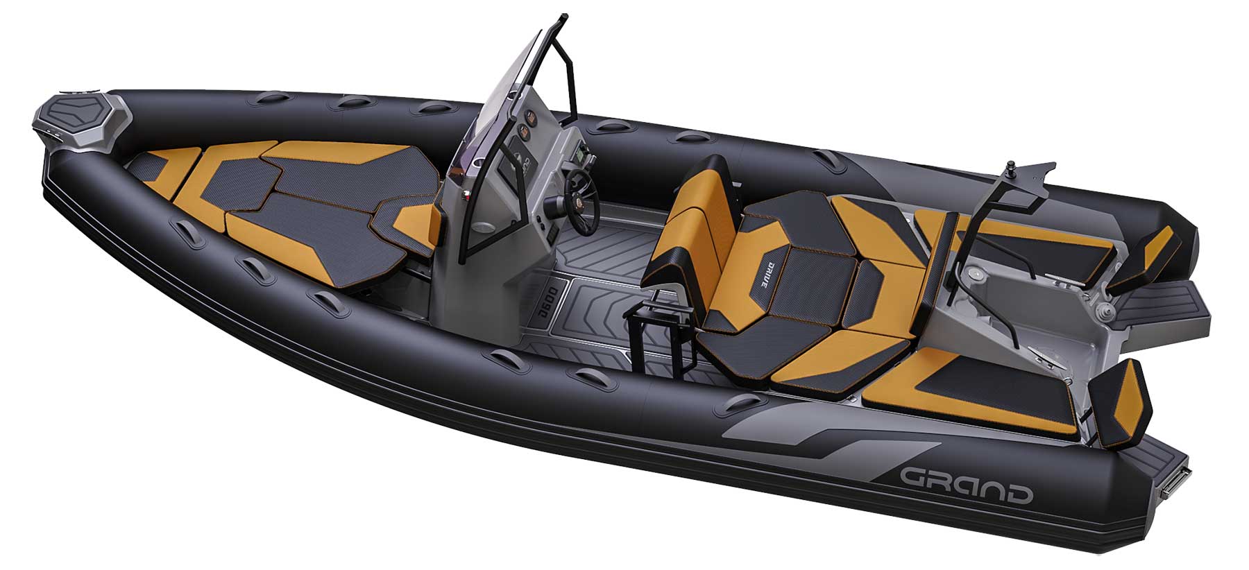 Rigid Inflatable Grand DRIVE D600 | M-Oceans